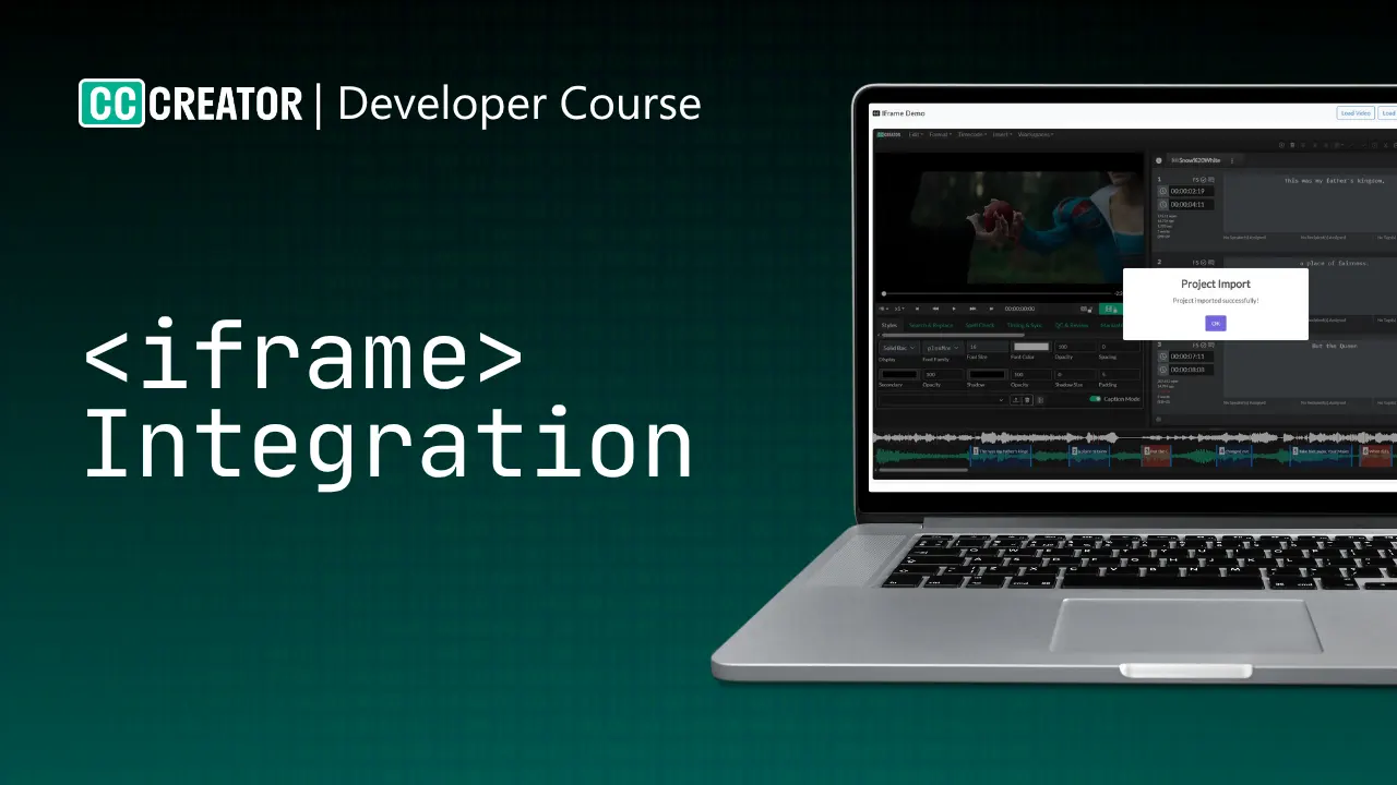 Developer Course | IFrame Integration
