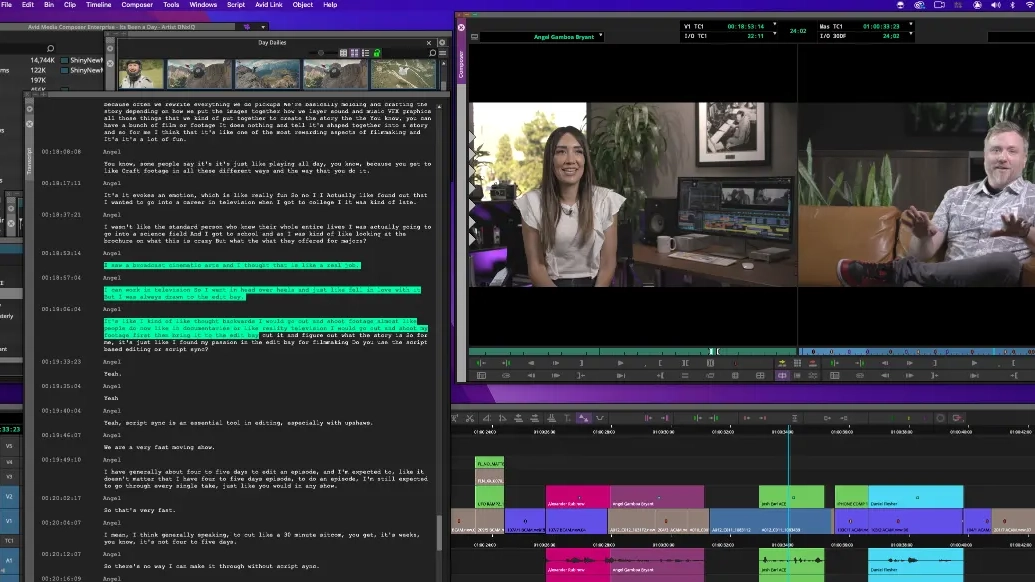 Avid AAF Export For Media Composer